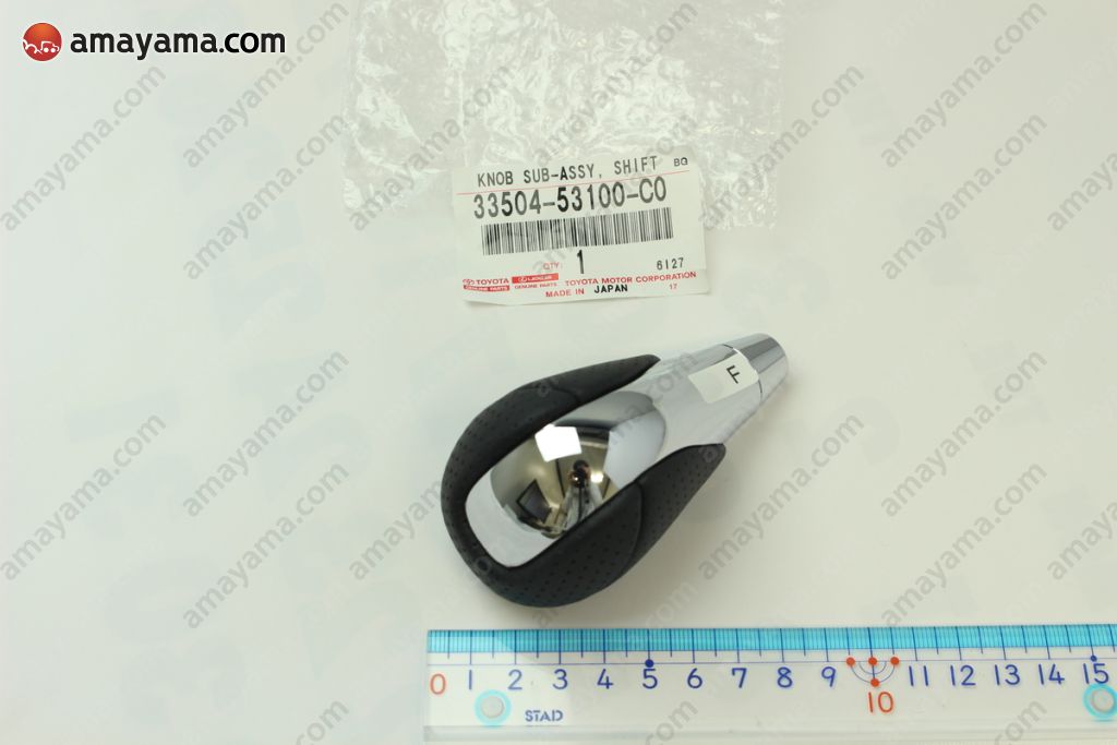 Buy Genuine Toyota 33504-53100-C0 (3350453100C0) Knob Sub-Assy, Shift ...