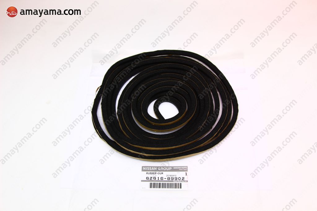 Buy Genuine Nissan G2G1689902 (G2G16-89902) Rubber Seal. Prices, fast ...