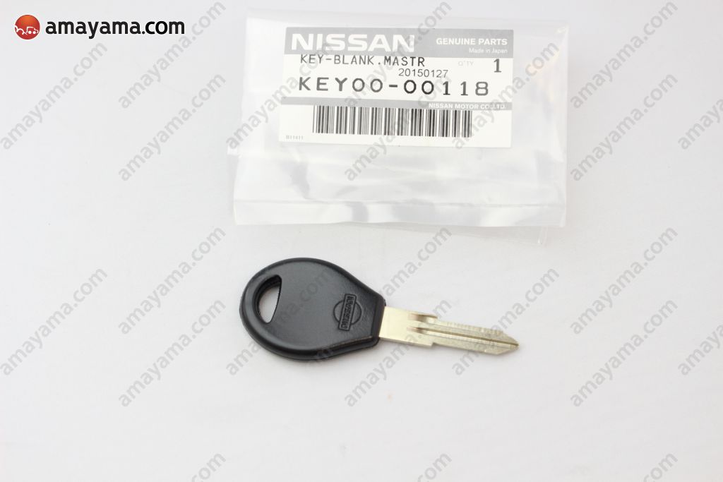 Buy Genuine Nissan KEY0000118 (KEY00-00118) Key, Blank. Prices, fast ...
