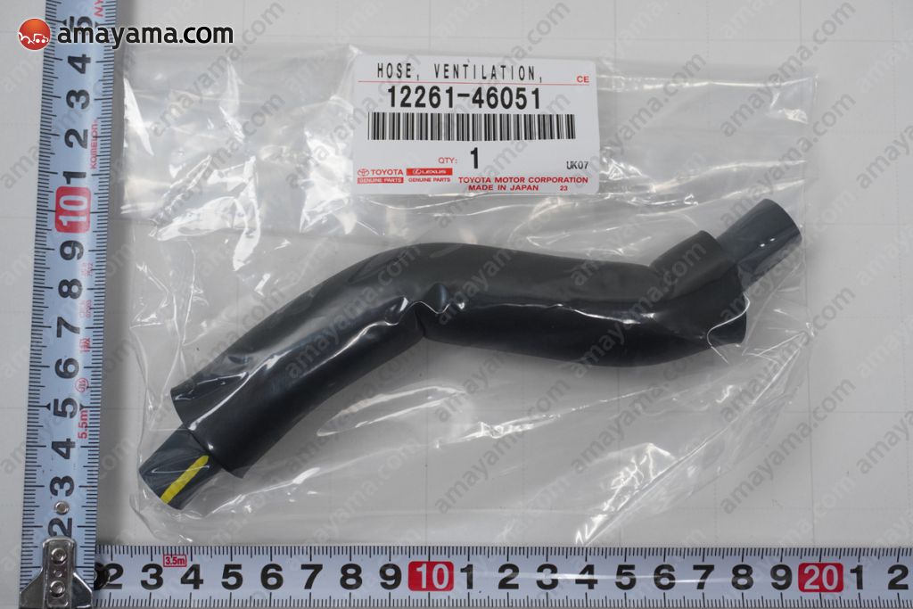 Ventilation hose for Toyota Mark II Wagon Blit X11, 1 generation 01. ...