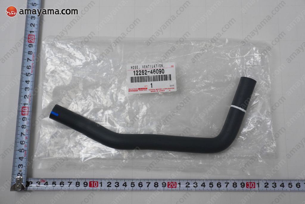 Buy Genuine Toyota 1226246090 (12262-46090) Hose, Ventilation, No.2 ...