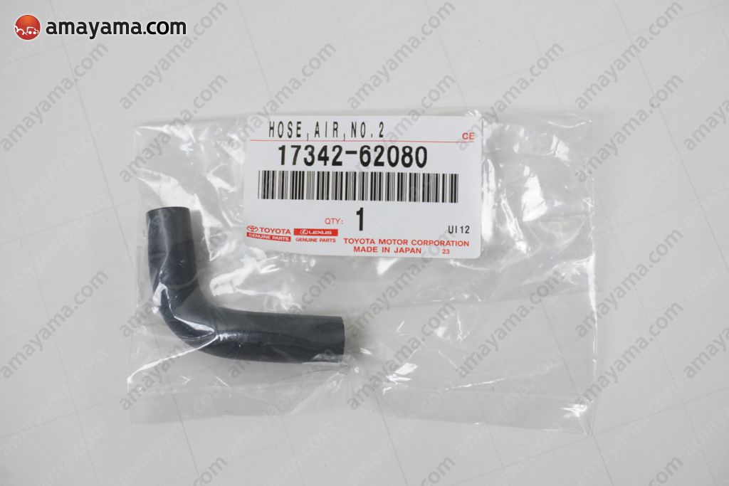 Buy Genuine Toyota 1734262080 (17342-62080) Hose, Air, No.2. Prices ...