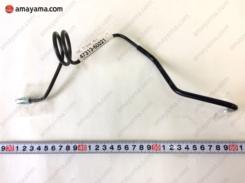 Brake tube & clamp for Toyota Land Cruiser 80, 9 generation, restyling ...