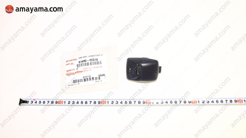 Rear license plate lamp for Toyota Tundra XK30, XK40, 1 generation ...
