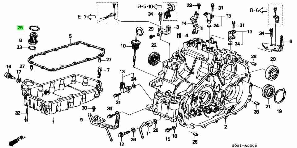 Купить Honda 91331P4V003 (91331-P4V-003) Уплотнитель Резиновый. Цены ...