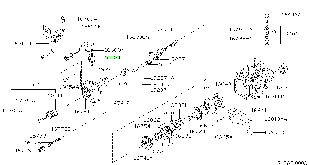 Buy Genuine Nissan 16870R8100 (16870-R8100) Valve. Prices, fast ...