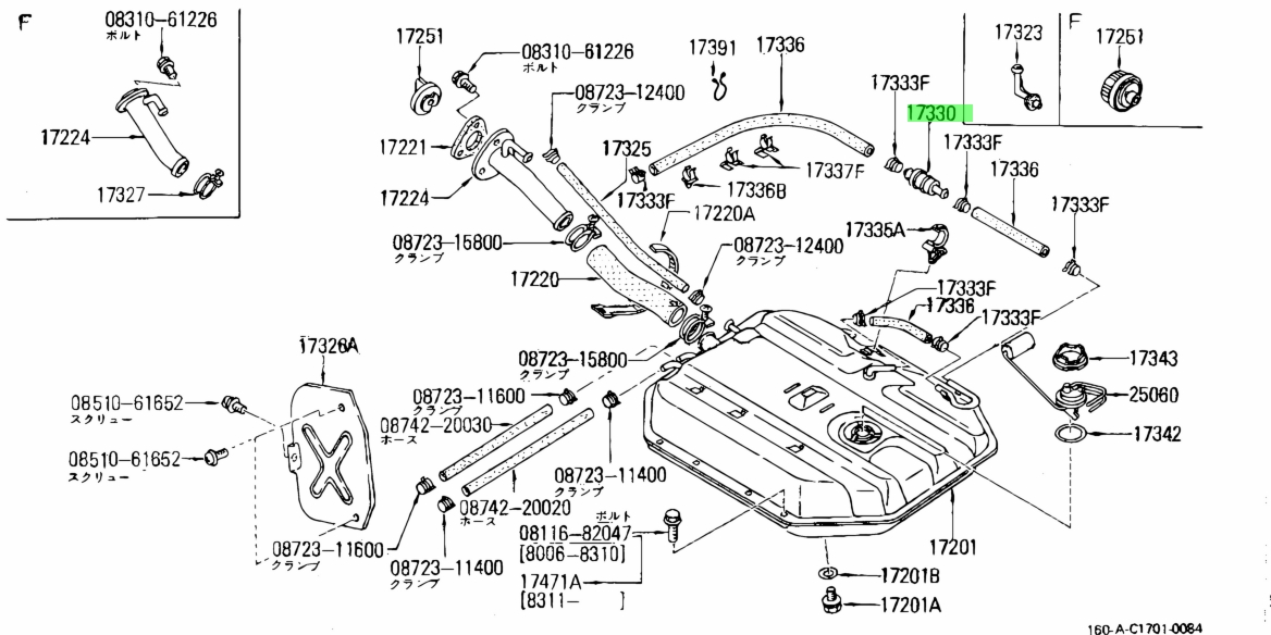 Buy Genuine Nissan 17330P7900 (17330-P7900) Valve Assembly, Fuel Check ...