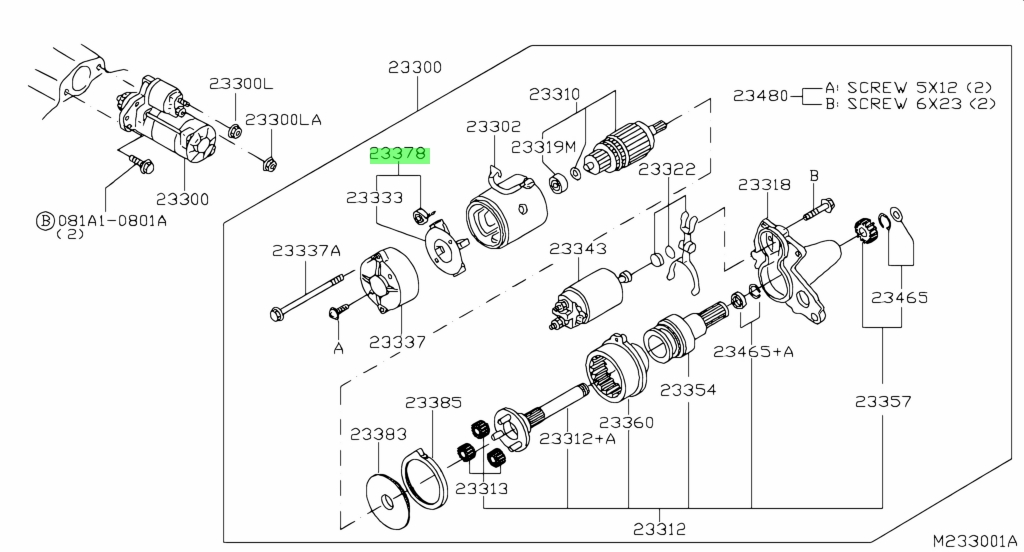 Buy Genuine Nissan 23378EB300 (23378-EB300) Holder Assy-Brush. Prices ...
