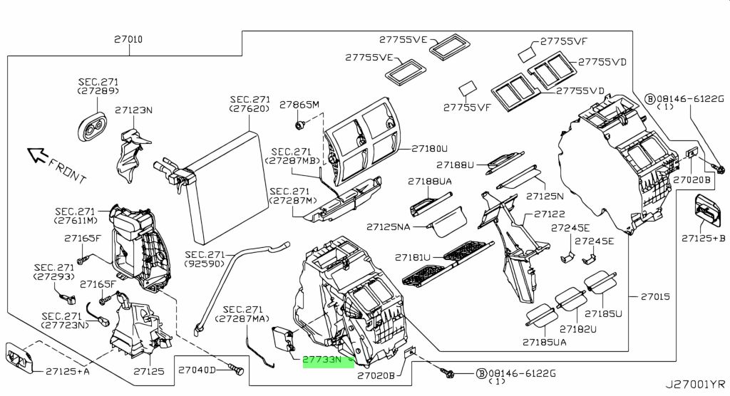 Buy Genuine Nissan 27732AL610 (27732-AL610) Actuator. Prices, fast ...