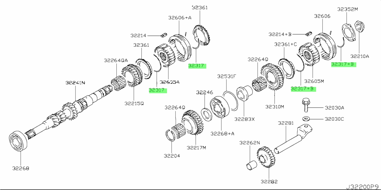 Buy Genuine Nissan 326026A0A1 (32602-6A0A1) Spring. Prices, fast ...
