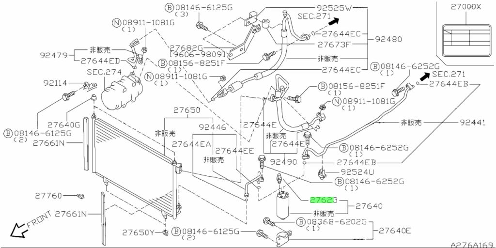 Buy Genuine Nissan 921374P200 (92137-4P200) Switch Assembly, Pressure ...
