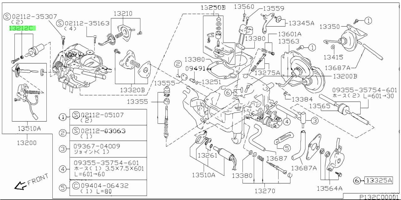 Buy Genuine Suzuki 13228840T0 Element Set, Thermo. Photos, weight - Amayama