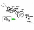 Buy Genuine Toyota 0442220080 (04422-20080) Seal Kit, Front Axle Oil ...