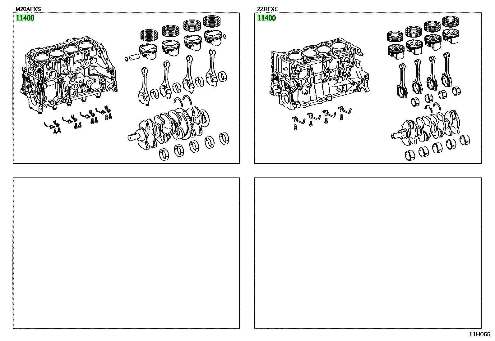 Buy Genuine Toyota 114002U010 (11400-2U010) Block Assy, Short. Photos ...