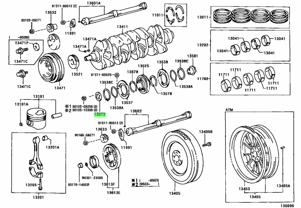 Buy Genuine Toyota 1357217020 (13572-17020) Plate, Idle Gear Thrust ...