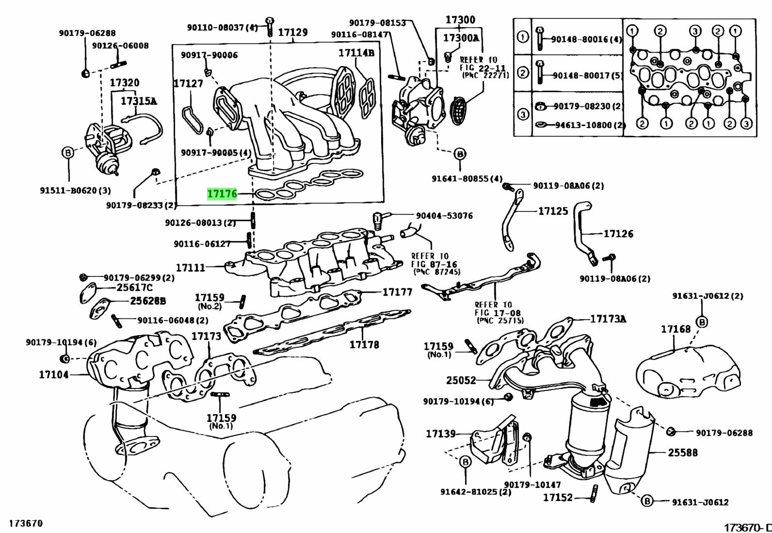 Купить Toyota 1717620010 (17176-20010) Прокладка Резиновая. Цены ...