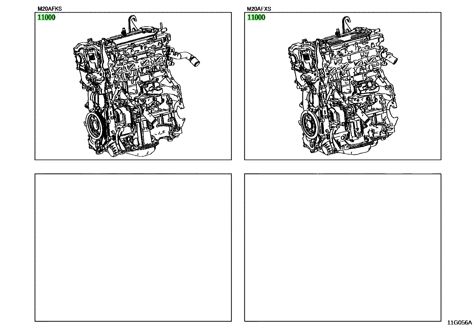 Buy Genuine Toyota 19000F2410 (19000-F2410) Engine Assy, Partial ...
