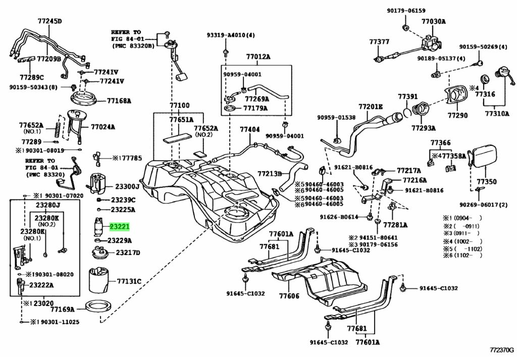 Buy Genuine Toyota 2322131020 (23221-31020) Pump, Fuel. Prices, fast ...