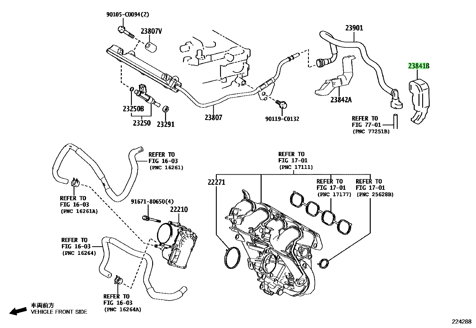 Buy Genuine Toyota 238410T150 (23841-0T150) Clamp, Fuel Pipe, No.1(For ...