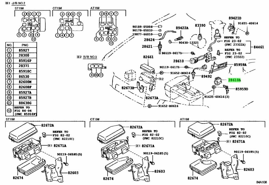 Buy Genuine Toyota 2861064110 (28610-64110) Relay Assy, Glow Plug ...