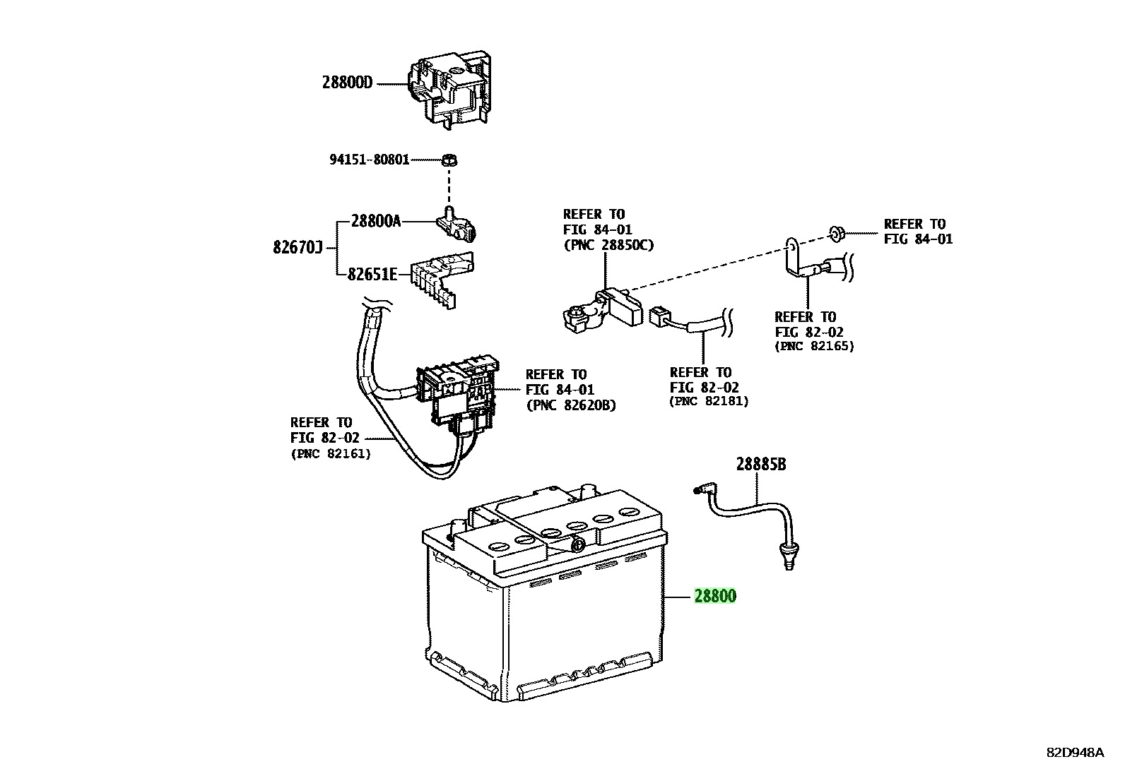Buy Genuine Toyota 2880025031 (28800-25031) Battery. Prices, fast ...