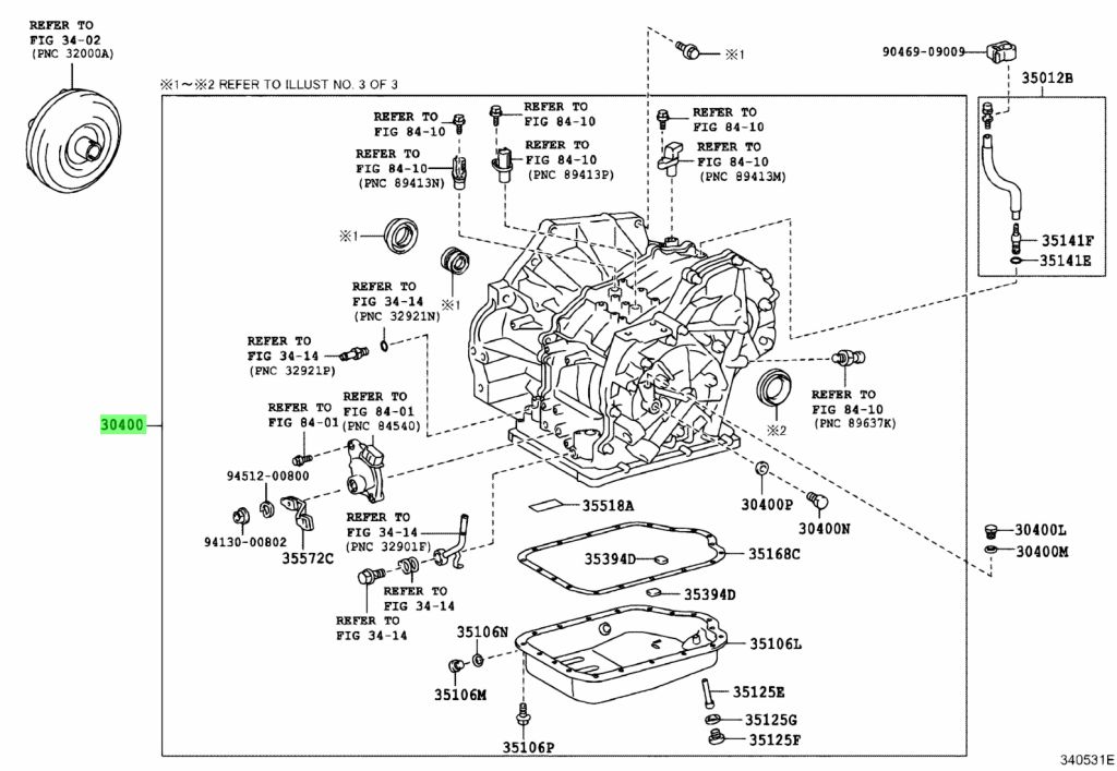 Buy Genuine Toyota 3040028091 (30400-28091) Transaxle Assy ...