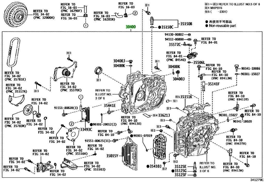 Buy Genuine Toyota 3040052500 (30400-52500) Transaxle Assy ...