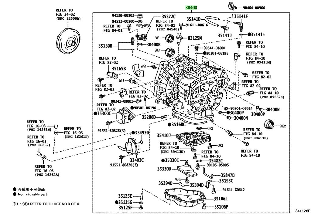 Buy Genuine Toyota 3040052570 (30400-52570) Transaxle Assy ...