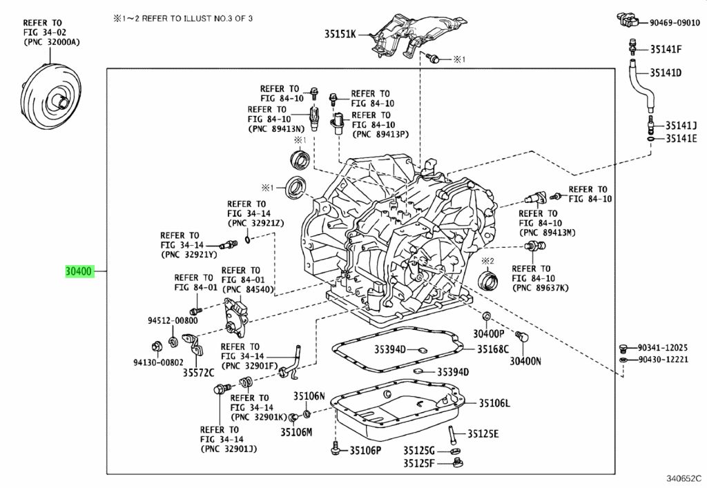 Buy Genuine Toyota 3040058051 (30400-58051) Transaxle Assy ...