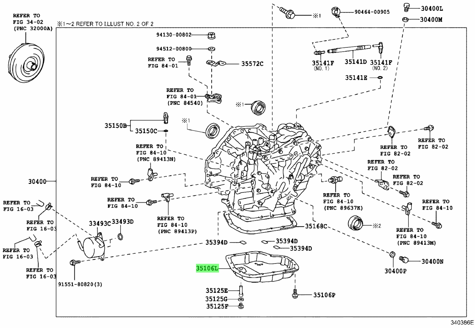 Buy Genuine Toyota 3510612210 (35106-12210) Pan Sub-Assy, Transaxle Oil ...
