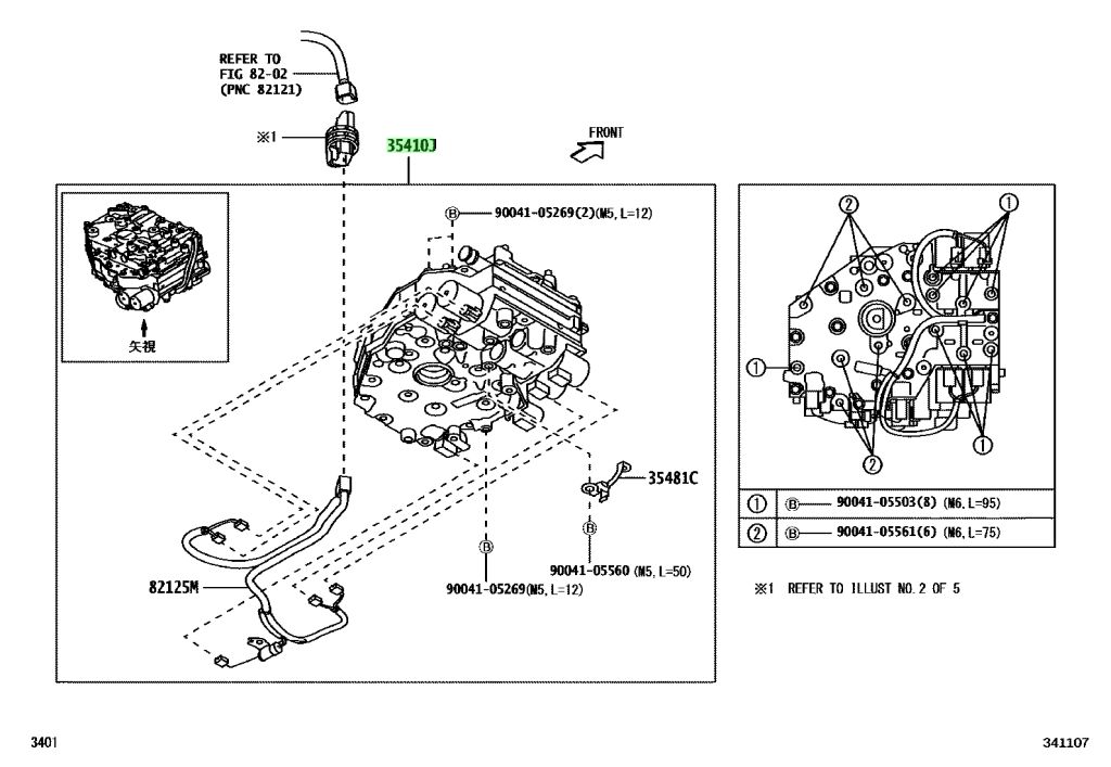 Buy Genuine Toyota 35410B9201 (35410-B9201) Body Assy, Transmission ...