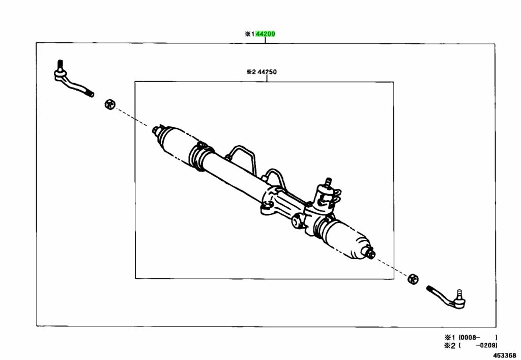 Buy Genuine Toyota 4420035042 (44200-35042) Link Assy, Power Steering ...
