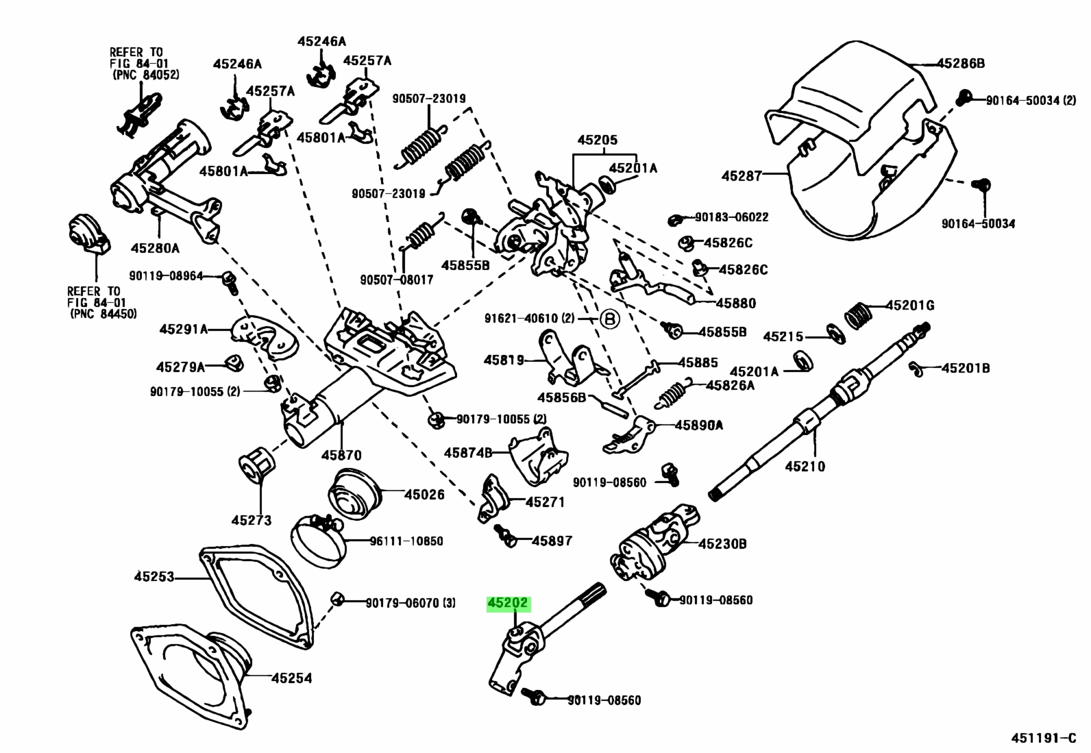  Toyota 4520248010 45202 48010 