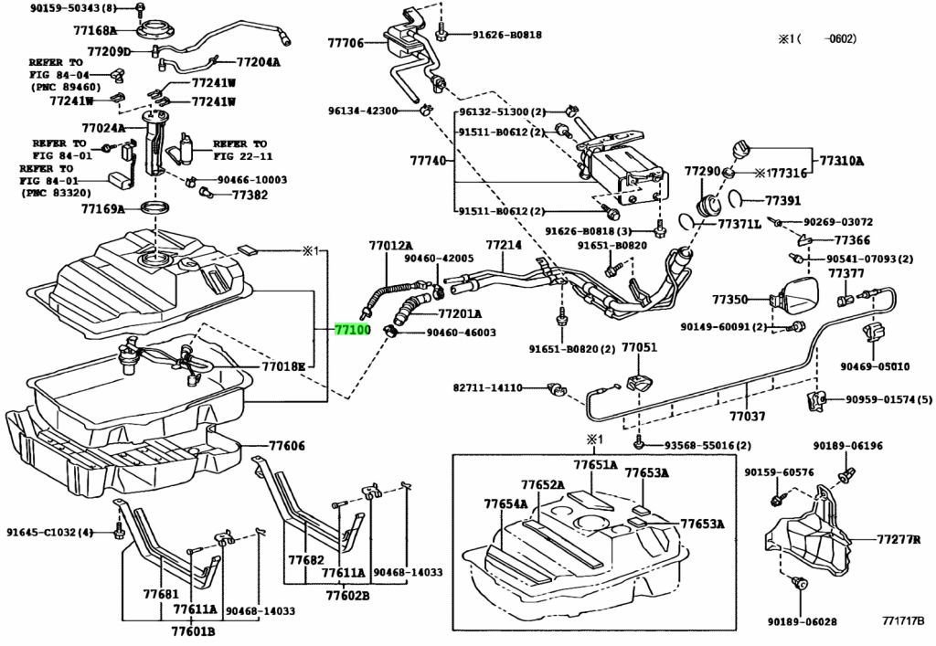 Buy Genuine Toyota 7700160720 (77001-60720) Tank Assy, Fuel. Prices ...