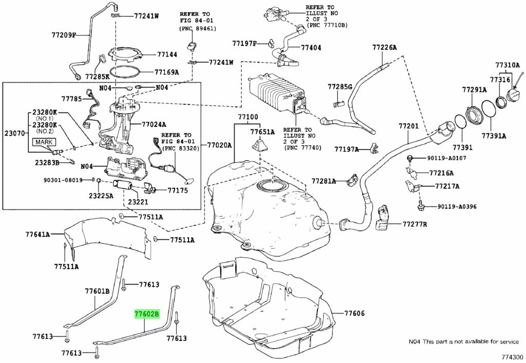 Buy Genuine Toyota 7760206190 (77602-06190) Band Sub-Assy, Fuel Tank ...