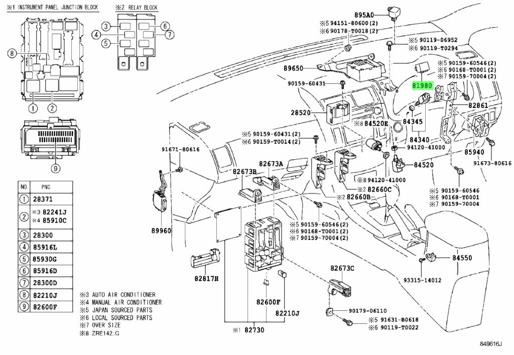 Buy Genuine Toyota 819800D050 (81980-0D050) Flasher Assy, Turn Signal ...