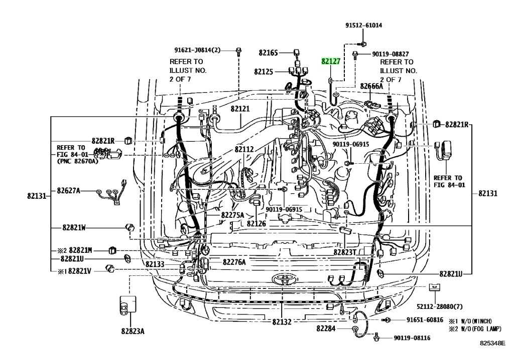 Buy Genuine Toyota 8212760050 (82127-60050) Wire, Differential. Photos ...