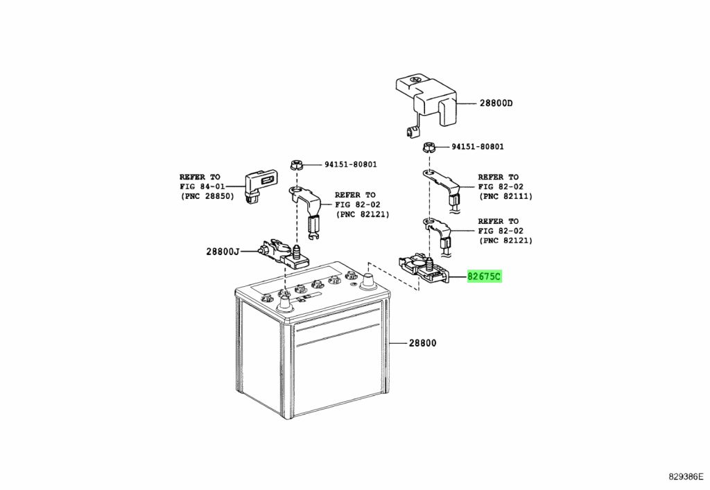 Buy Genuine Toyota 8267542080 (82675-42080) Terminal. Prices, fast ...