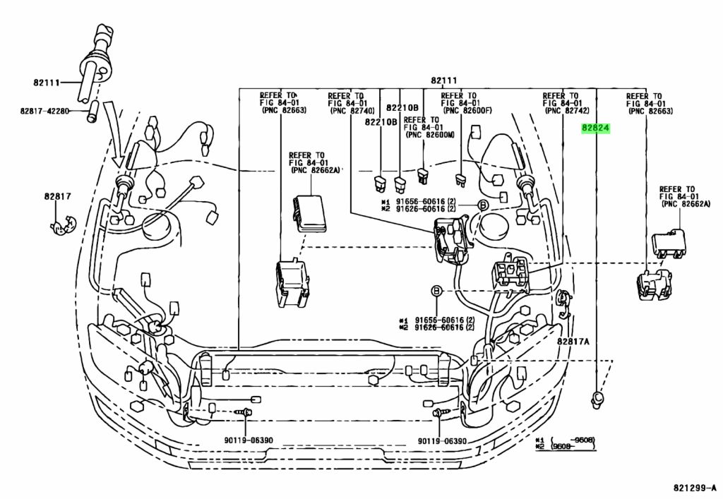 Buy Genuine Toyota 8282420050 (82824-20050) Connector, Wiring Harness ...