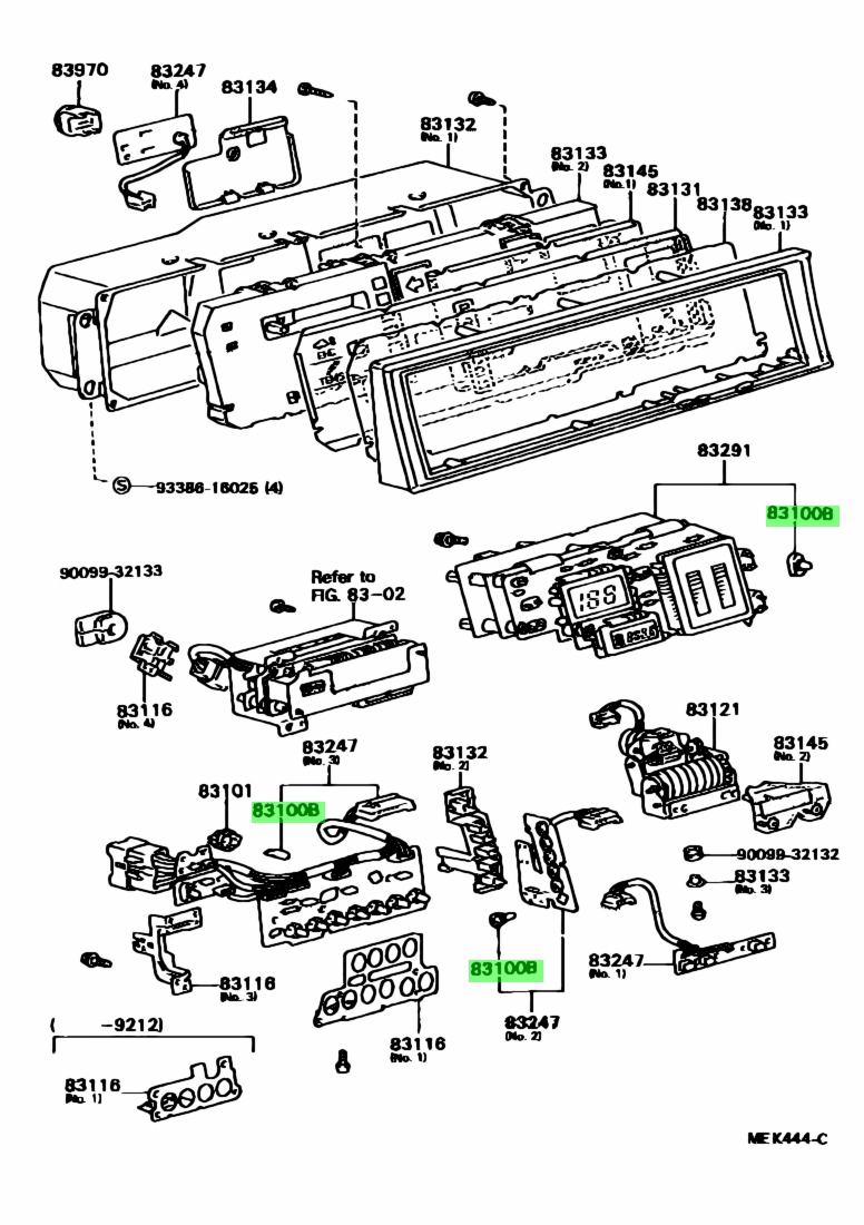 Buy Genuine Toyota 8311924070 (83119-24070) Bulb. Prices, fast shipping ...
