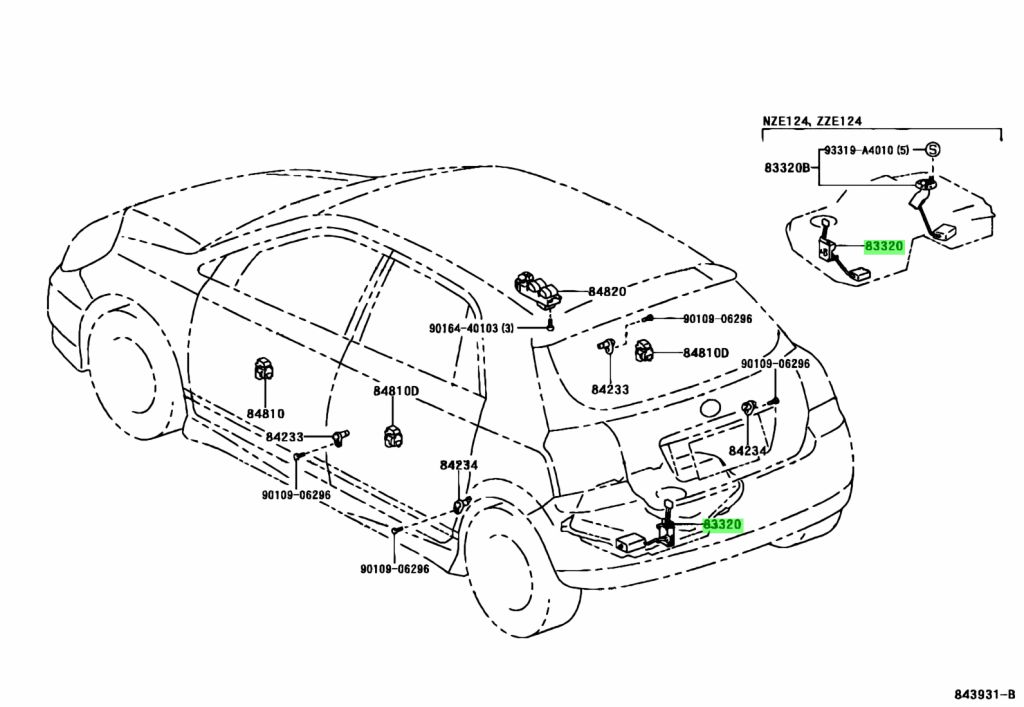 Купить Toyota 8332012640 (83320-12640) Датчик Уровня Топлива. Цены ...