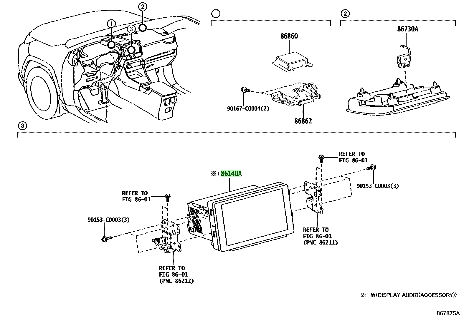 Buy Genuine Toyota 86140YY120 (86140-YY120) Receiver Assy, Radio ...