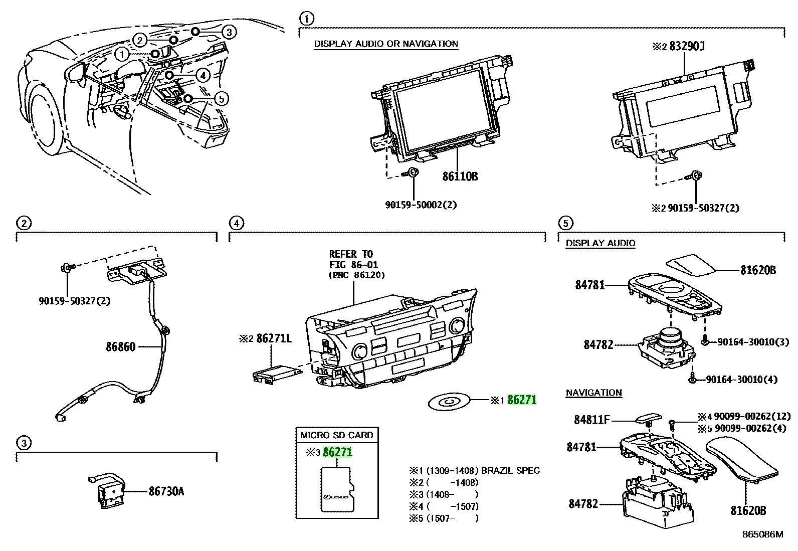 Buy Genuine Toyota 8627150B10 (86271-50B10) Disc, Disc Player. Photos ...