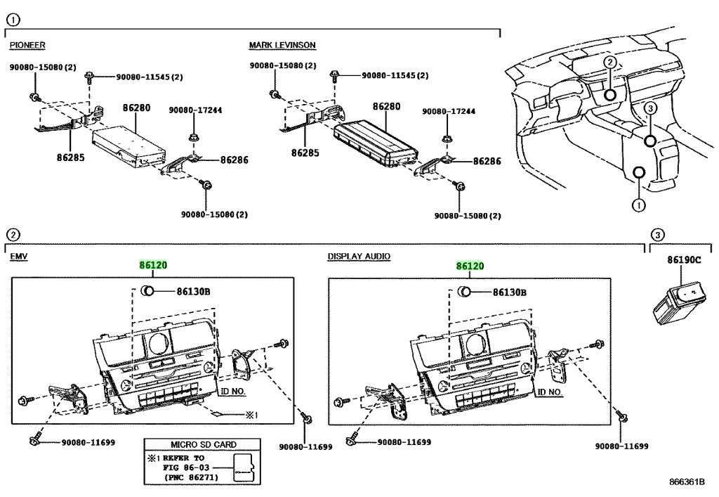 Buy Genuine Toyota 868040E320 (86804-0E320) Receiver Assy, Radio ...