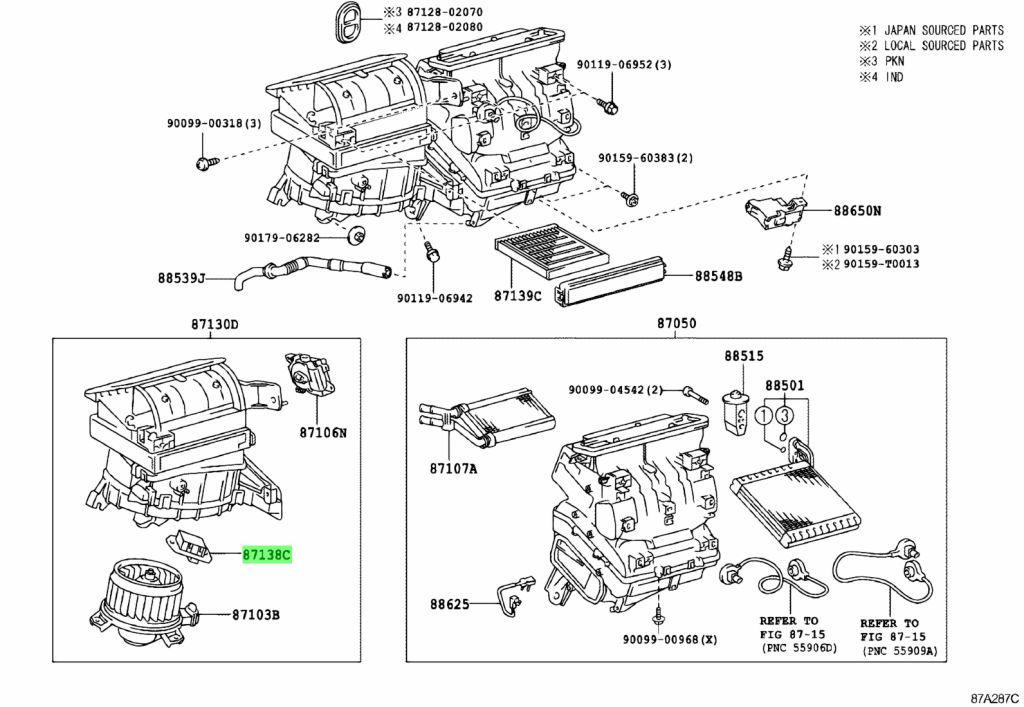 Buy Genuine Toyota 871380K090 (87138-0K090) Resistor, Blower. Prices ...