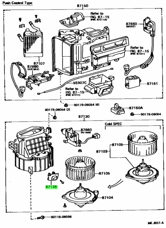 Buy Genuine Toyota 8713820100 (87138-20100) Resistor, Heater Blower ...