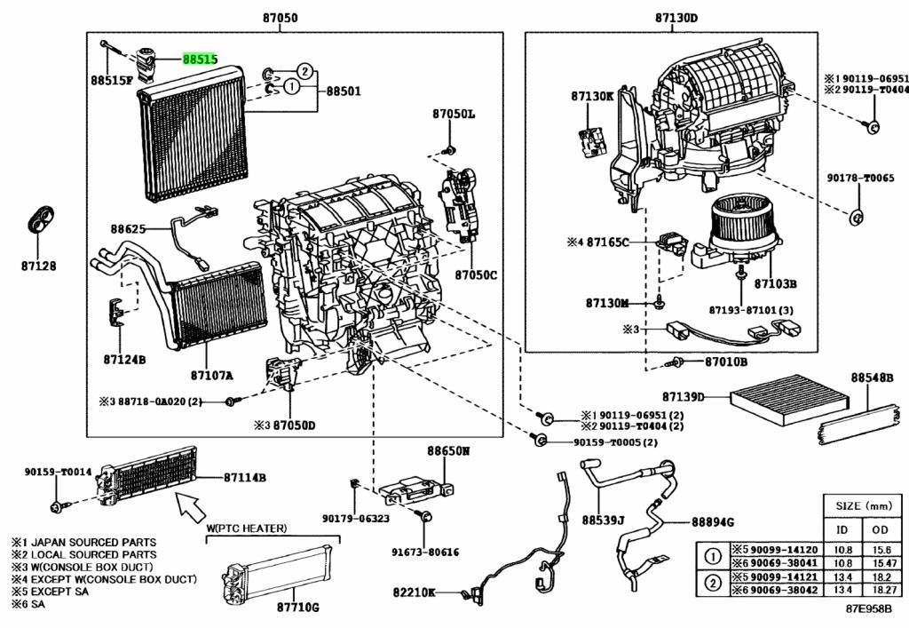 Buy Genuine Toyota 885150K580 (88515-0K580) Valve, Cooler Expansion ...