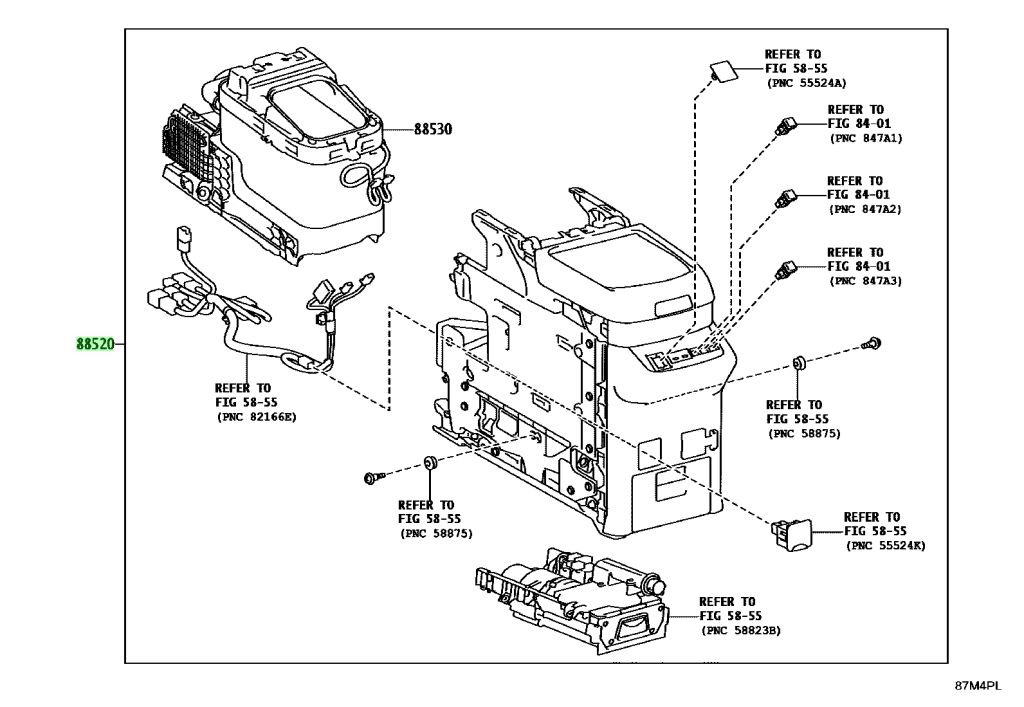 Buy Genuine Toyota 88520YY040C0 (88520-YY040-C0) Box Assy, Cooling for ...