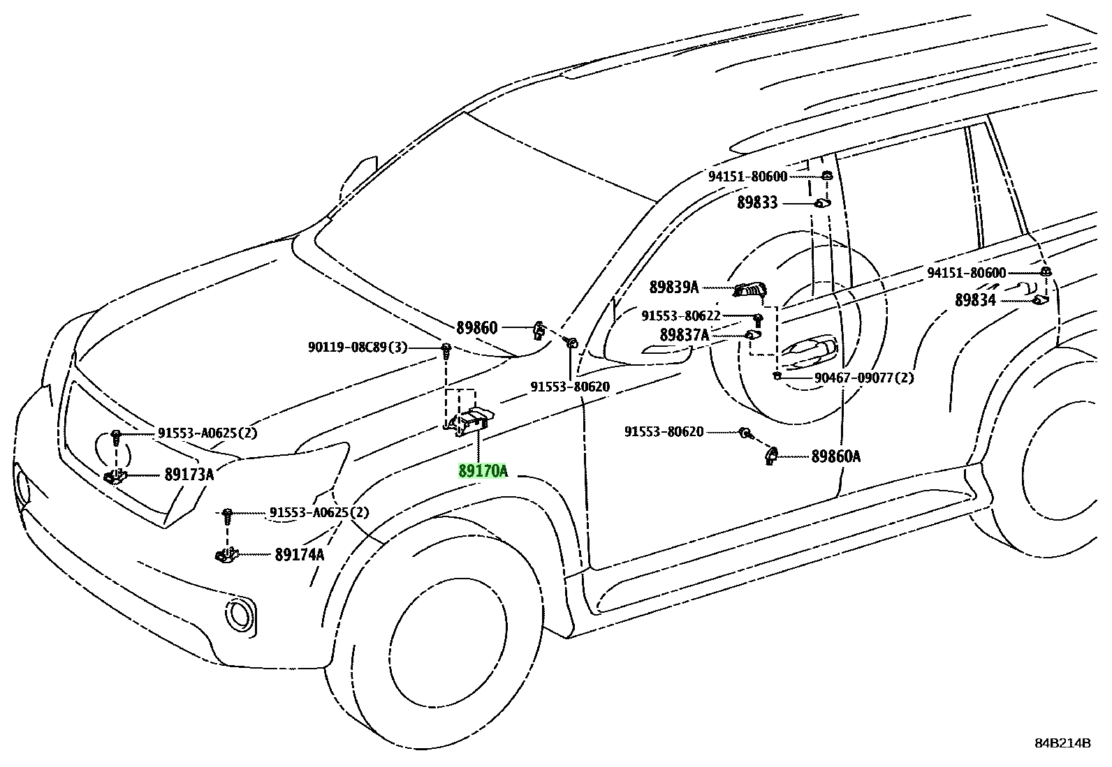 Buy Genuine Toyota 8917060610 (89170-60610) Computer Assy, Air Bag ...