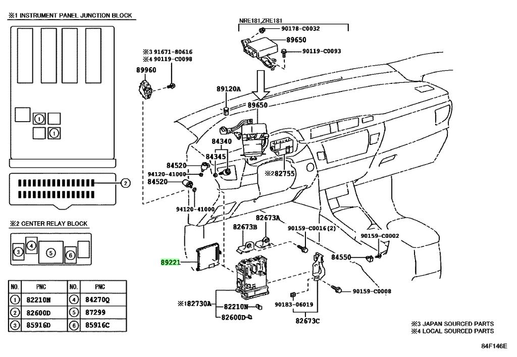 Buy Genuine Toyota 8922002430 (89220-02430) Computer, Multiplex Network ...